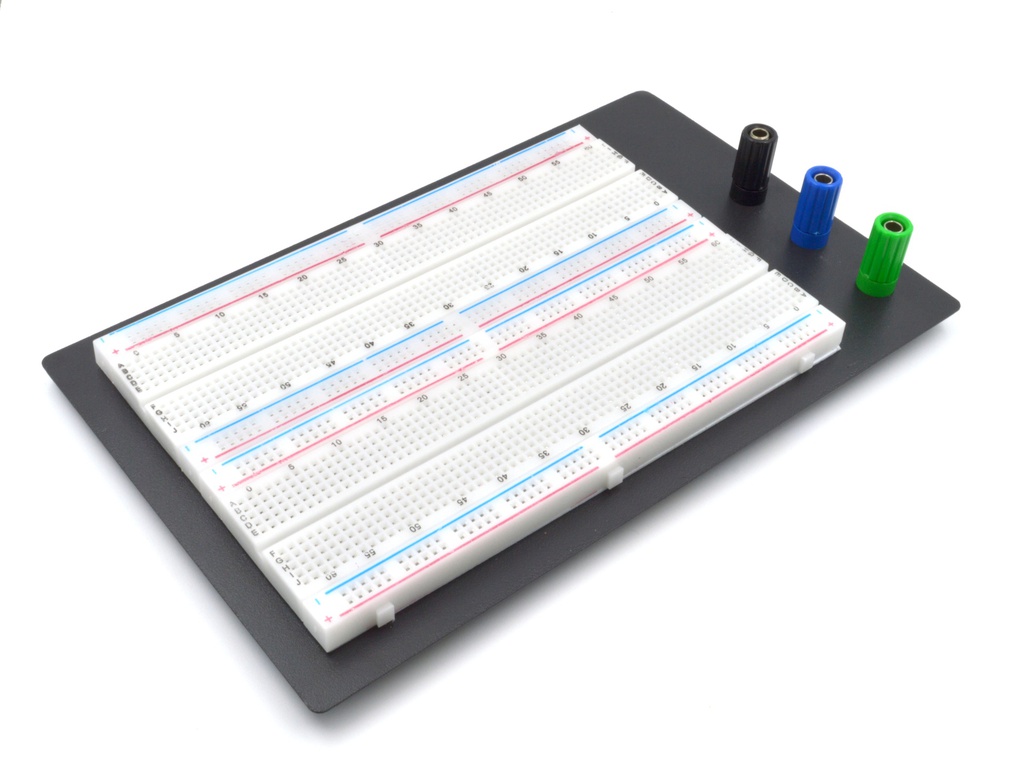 Protoboard ZY-204 1660 puntos con conectores | Formación STEAM - gestión