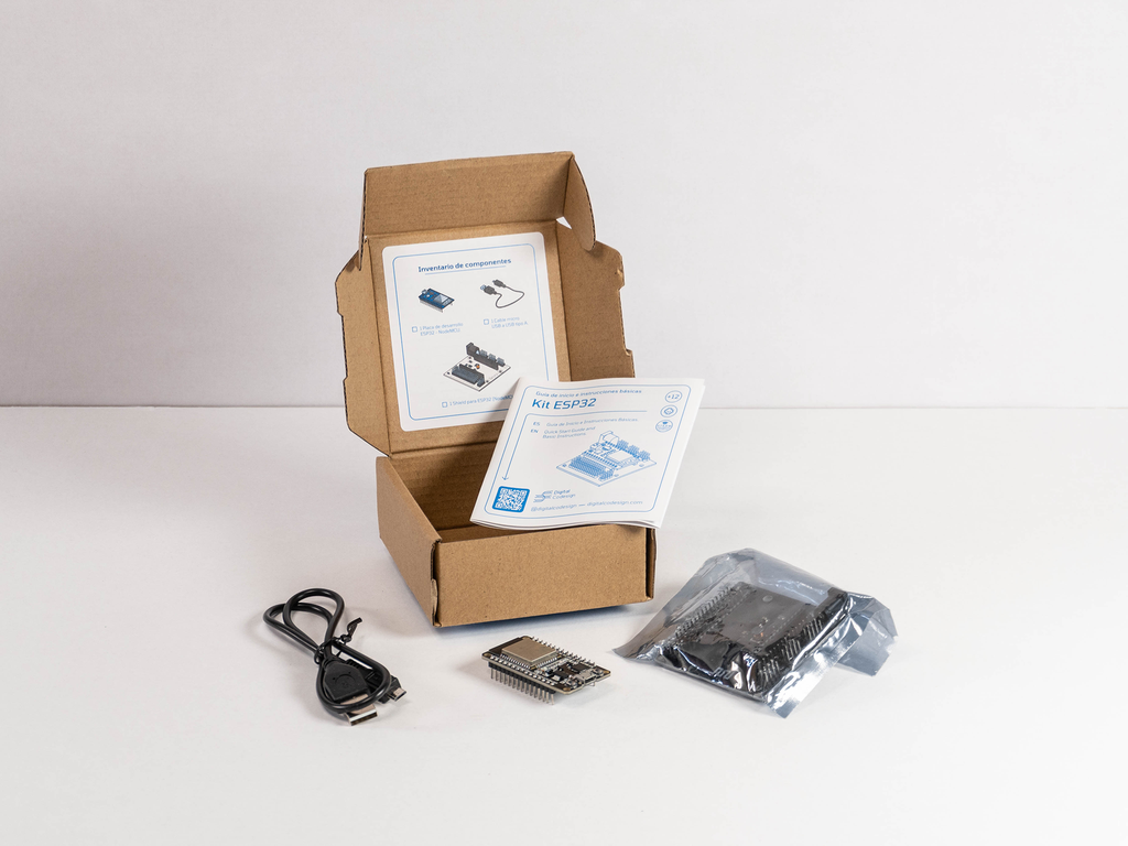 Kit ESP32 (IoT con Node MCU) | Formación STEAM - gestión